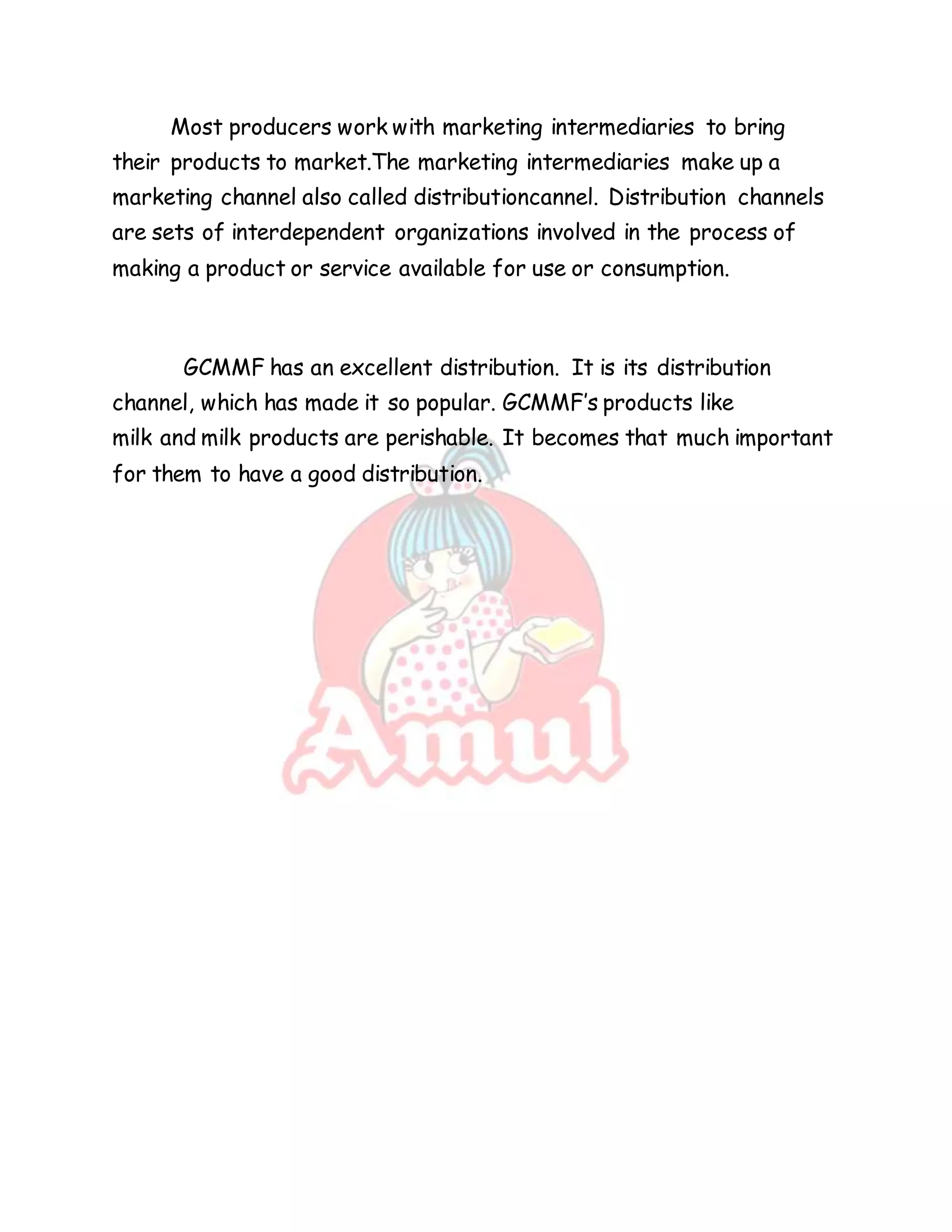 Amul Project report pppp | DOCX