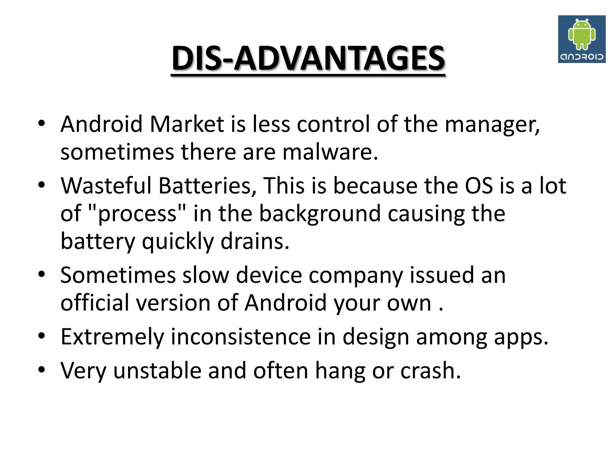 Android Development (Teacher Assistant) | PPTX