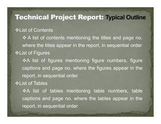 How to prepare a project report in IEEE format | PDF