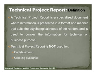 How to prepare a project report in IEEE format | PDF
