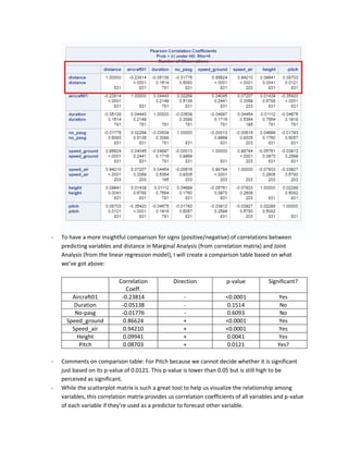 FAA Flight Landing Distance Forecasting and Analysis | PDF