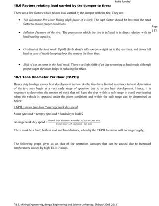 Optimization of Load Per Trip of a Rear Discharge Dumper | PDF