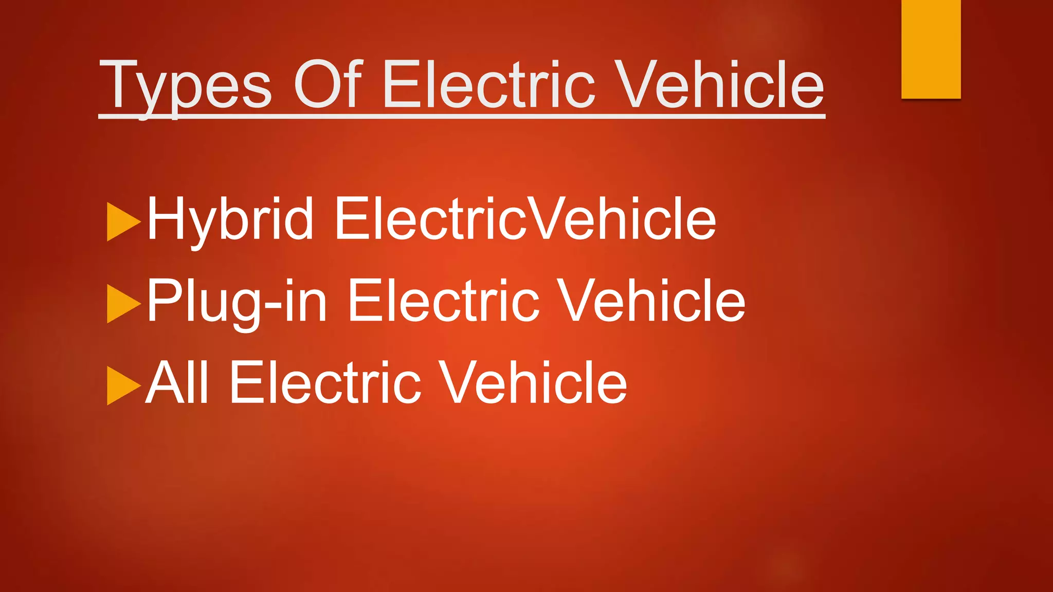 electric vehicle ppt | PPTX