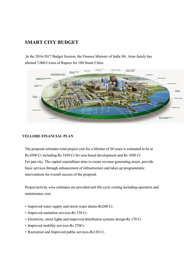 Project report smart city | PDF | Technology Industry | Industries