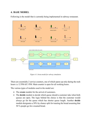 Project report subway - Arena (simulation) | PDF