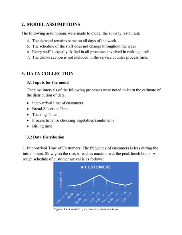 Project report subway - Arena (simulation) | PDF
