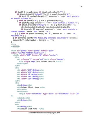 Project report vehicle management system | PDF