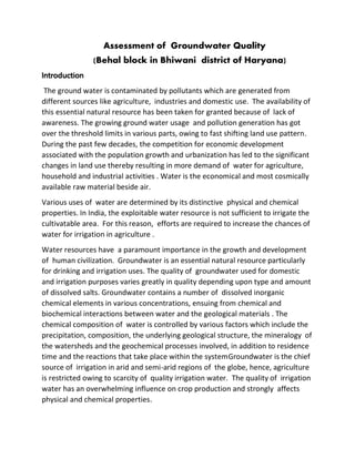 Project Report water quality.pdf