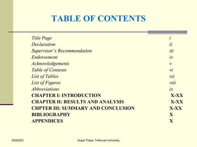 Project Report Writing : Dr. Gopal Thapa Nepal Commerce Campus | PPT | Business Administration ...