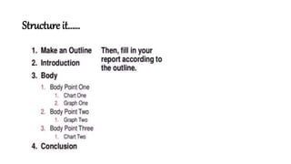 How to write a Project report effectively.pptx