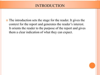 Project report writting format | PPTX