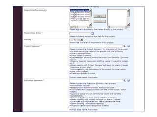 Project Request | PPTX