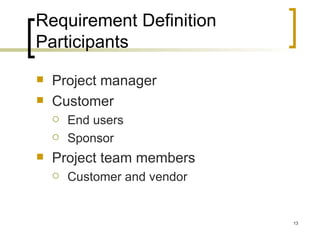 Project Requirements, What Are They And How Do You Know You | PPT