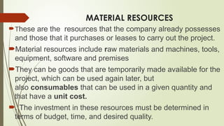 PROJECT RESOURCES 222.pptxfdaasdfggfdghhgf | PPT