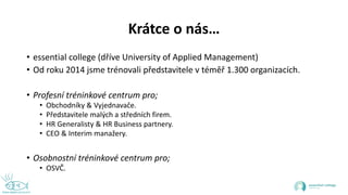 Project Restart 2023: Petr Pacher - Jak ve firmě úspěšně aplikovat ...
