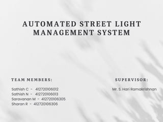 Auto fault detection and location of street light management | PDF