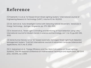 Auto fault detection and location of street light management | PDF