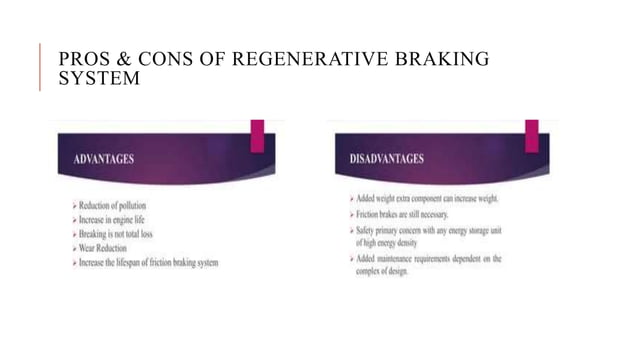 ABOUT REGENERATIVE BRAKING SYSTEM ON AUTOMOBILES | PPTX