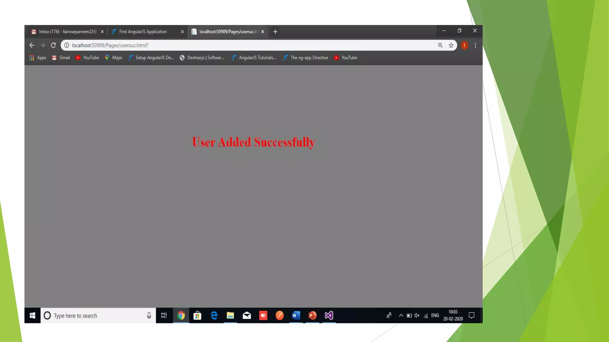 TIME-SHEET AND TASK MANAGEMENT SYSTEM USING ANGULARJS | PPTX
