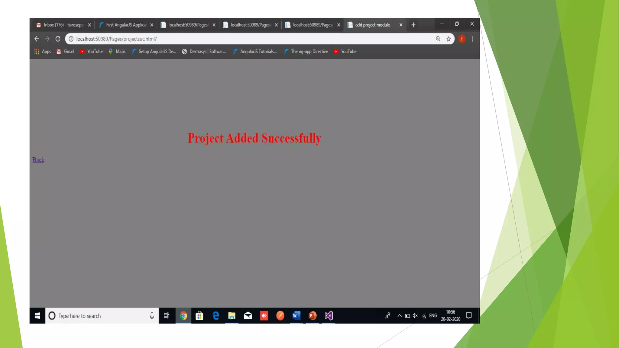 TIME-SHEET AND TASK MANAGEMENT SYSTEM USING ANGULARJS | PPTX