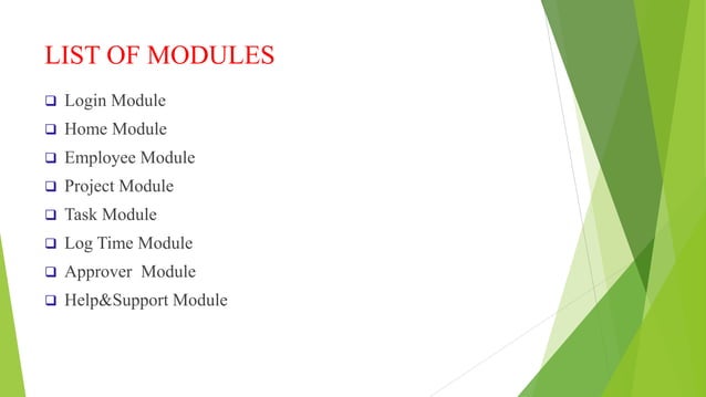 TIME-SHEET AND TASK MANAGEMENT SYSTEM USING ANGULARJS | PPT