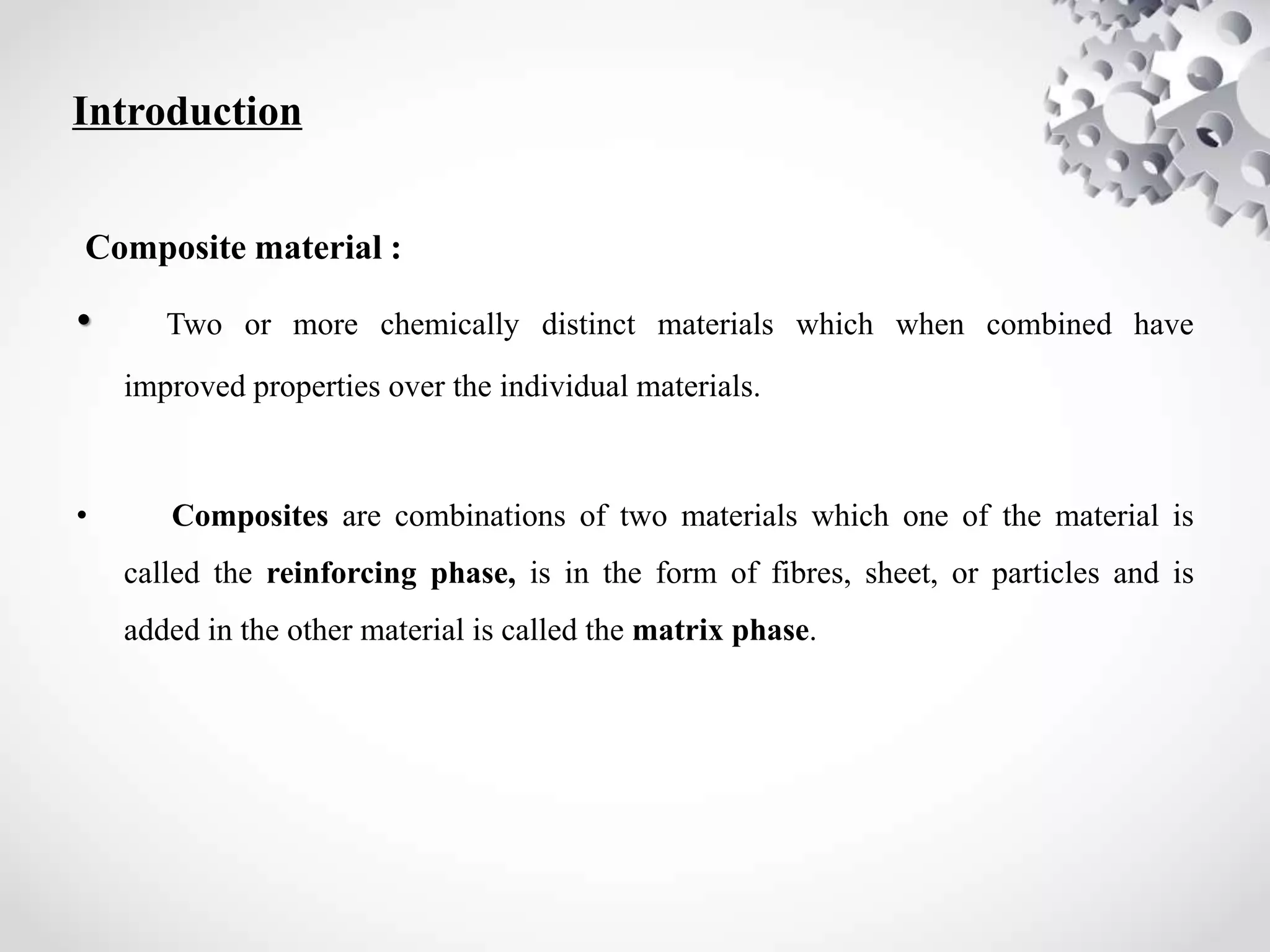 project for Characterisation of Aluminum based metal matrix composite ...