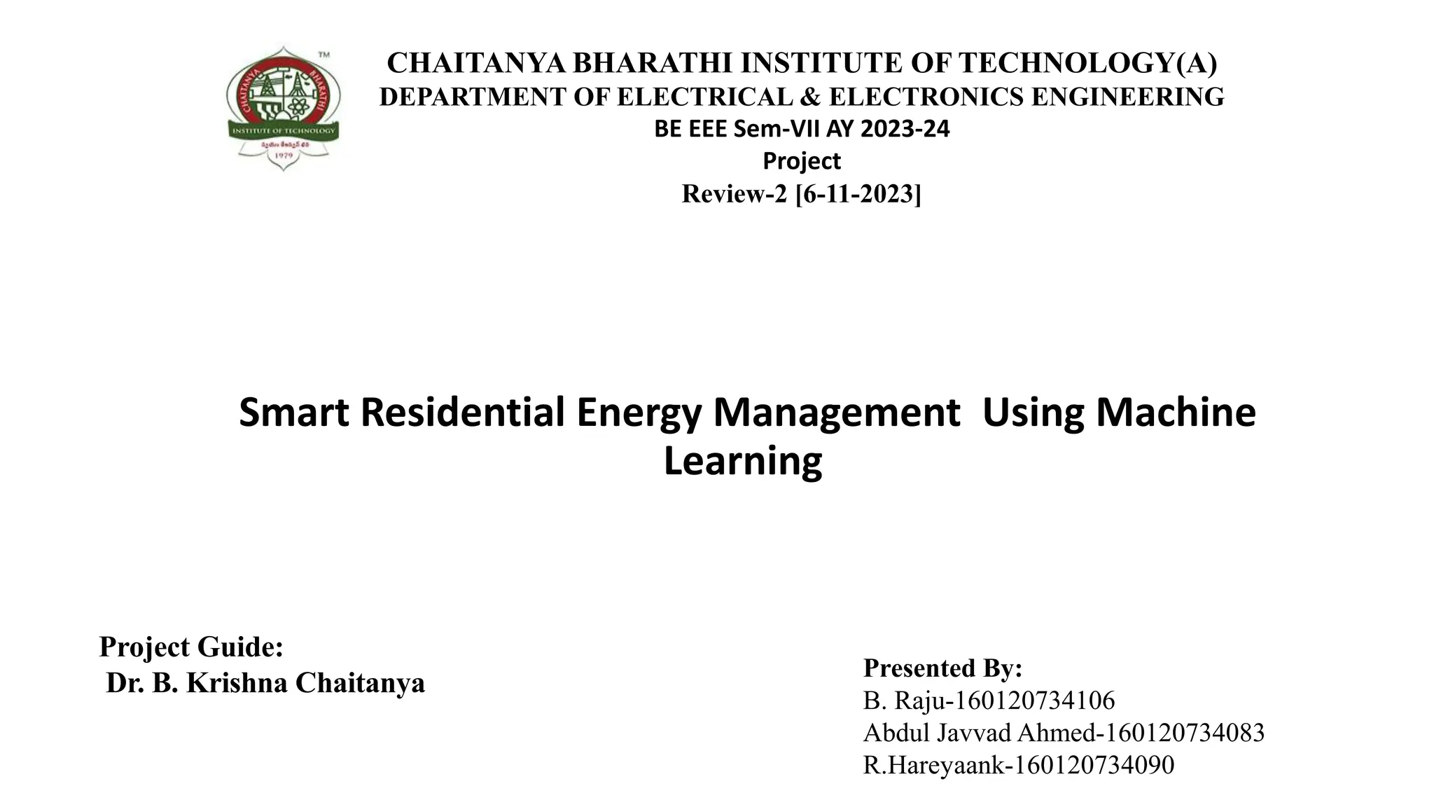 Smart Residential Energy Management System Using Machine Learning.pptx