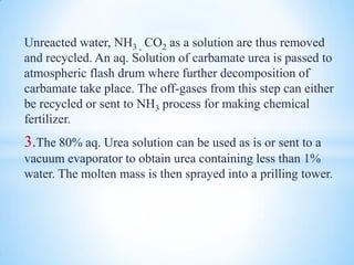 Process Simulation of Urea Plant | PPTX