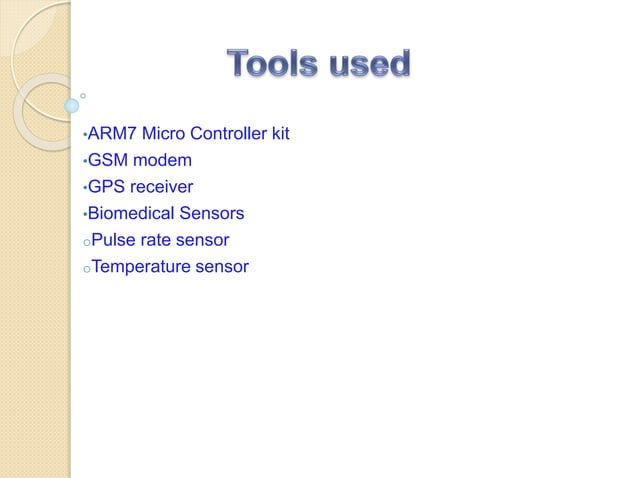 soldier tracking and health monitoring system | PPTX | Technology ...