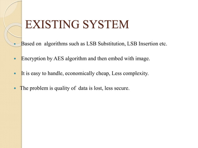 Reversible image data hiding over encrypted domain using key modulation | PPT