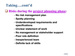 Project Risk Management | PDF