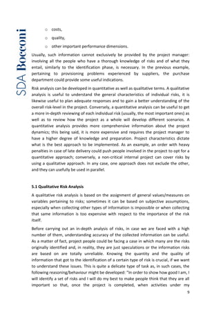 Project risk management | PDF