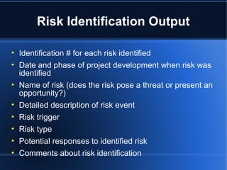 Risk Management in Project Management | PPT
