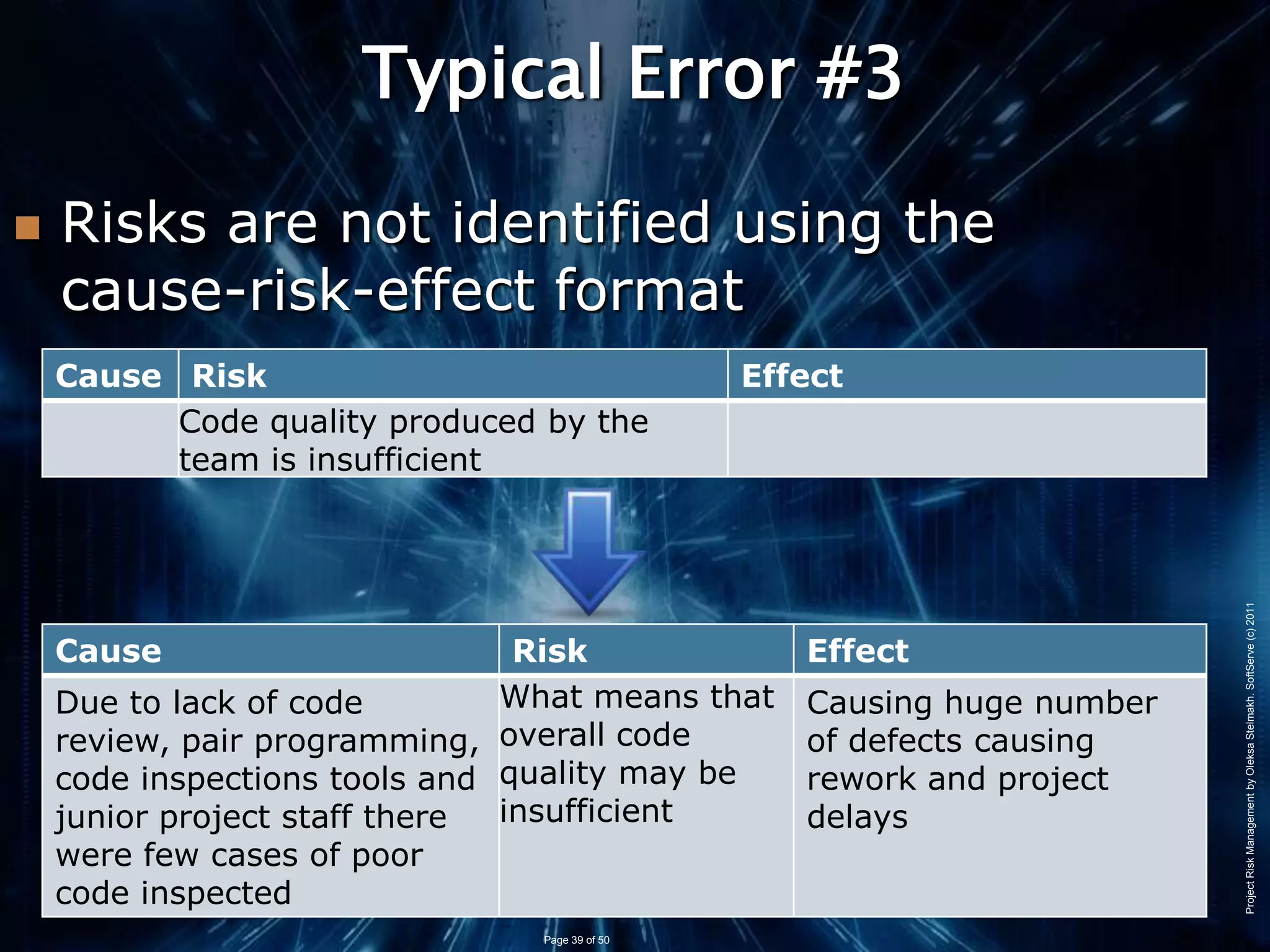 Project Risk Management | PPTX