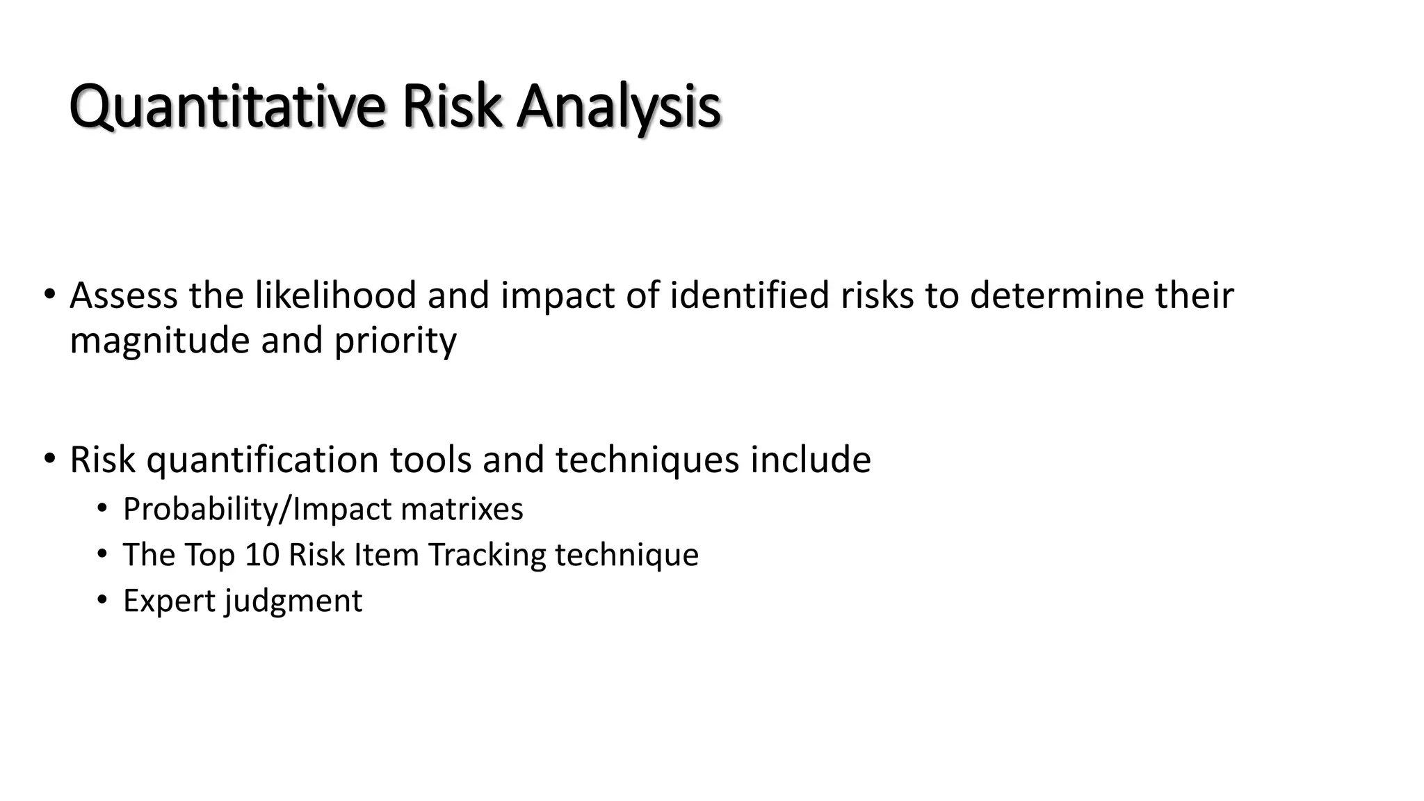 Project Risk Management | PPTX