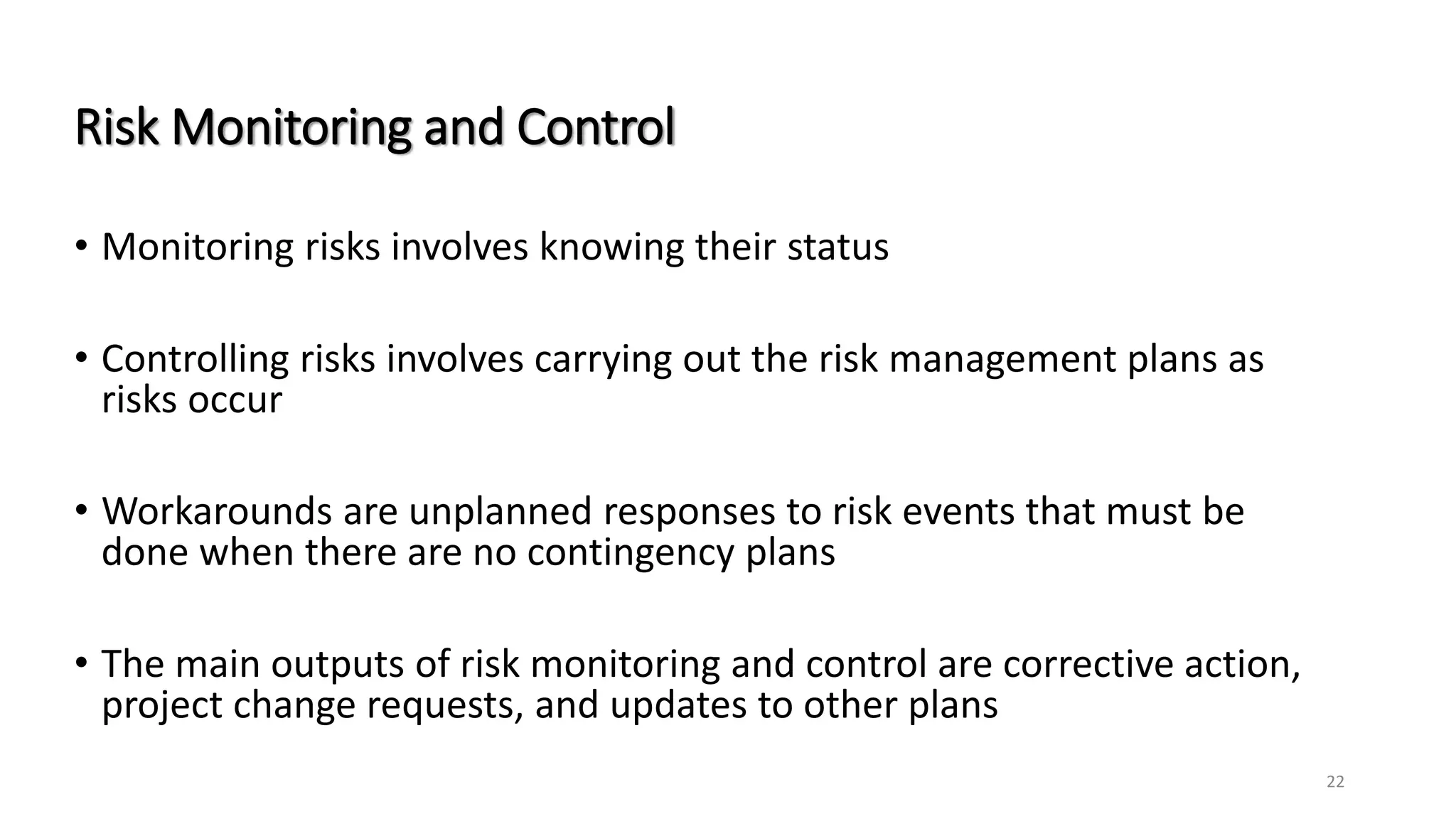 Project Risk Management | PPTX