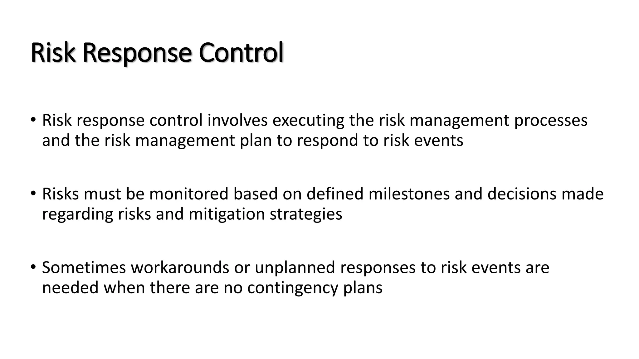 Project Risk Management | PPTX