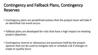 Project Risk Management | PPTX