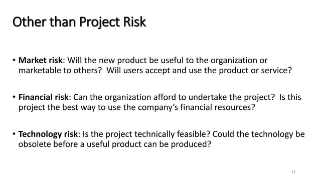 Project Risk Management | PPT