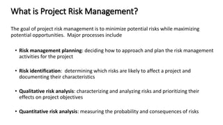 Project Risk Management | PPTX