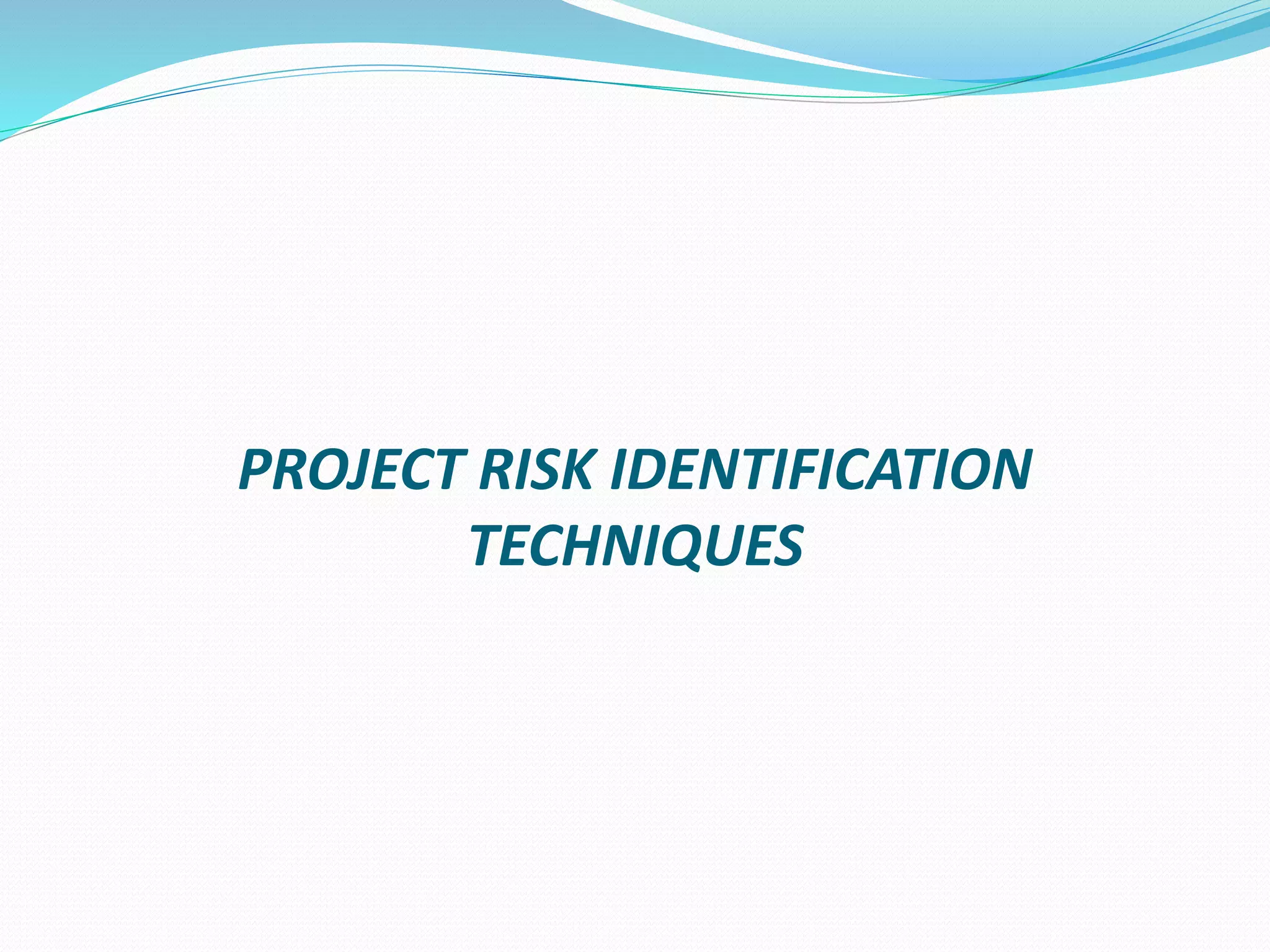 Project risk management: Techniques and strategies | PPTX