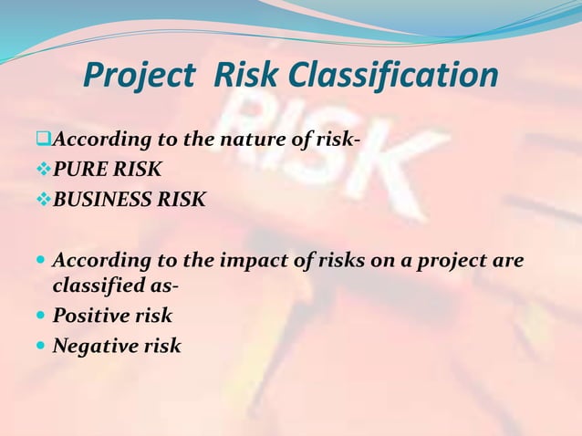 Project risk management: Techniques and strategies | PPT