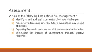 Project risk Management e content unit 1.pptx