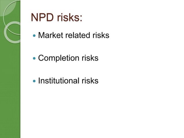 Project risk management in new product development | PPTX | Business ...