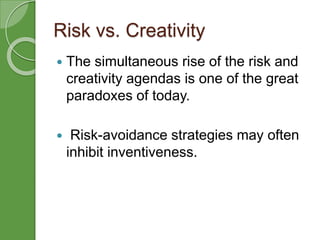 Project risk management in new product development | PPTX