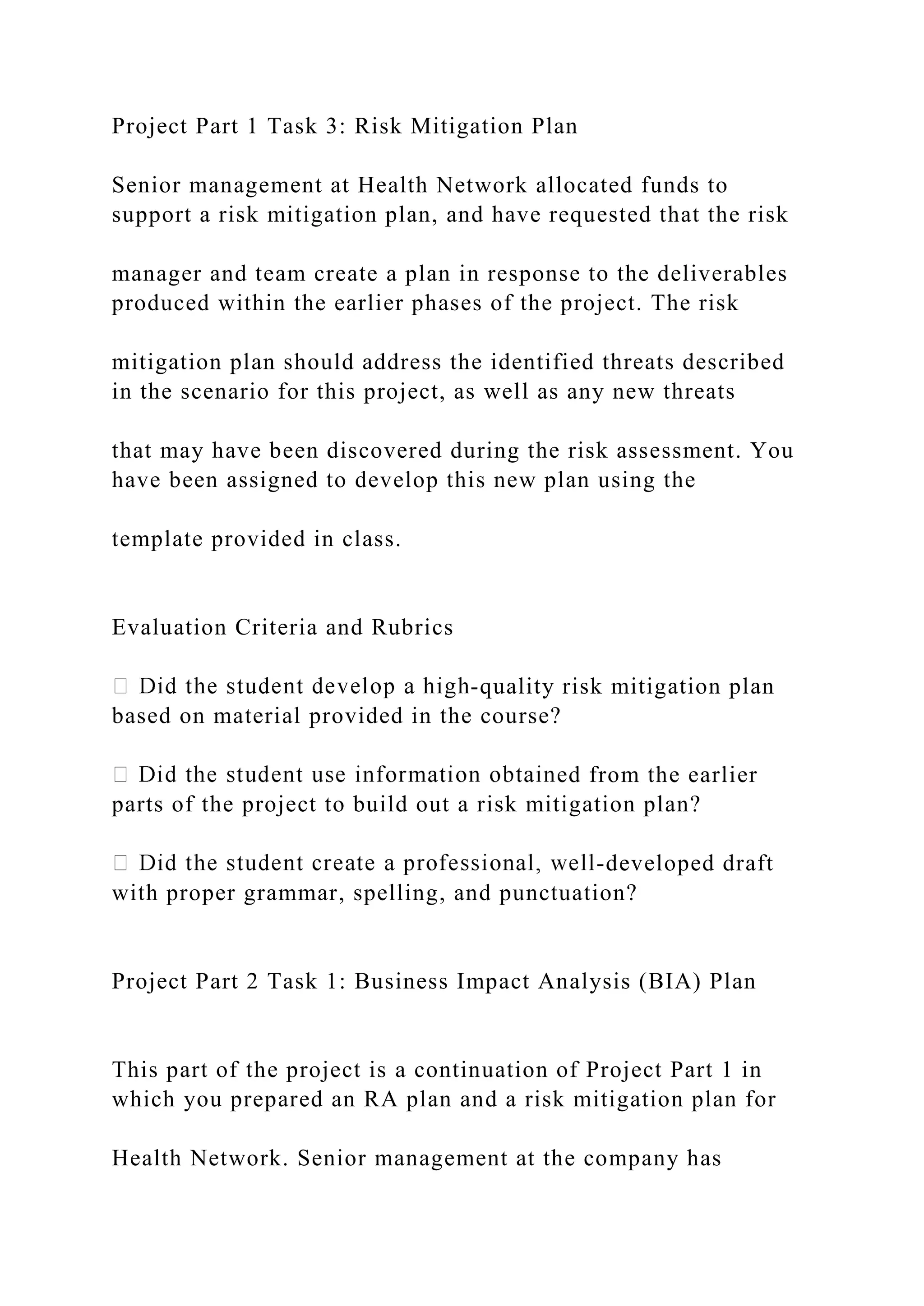 Project Risk Management Plan © 2015 by Jones & Bartl.docx