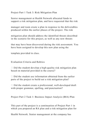 Project Risk Management Plan © 2015 by Jones & Bartl.docx