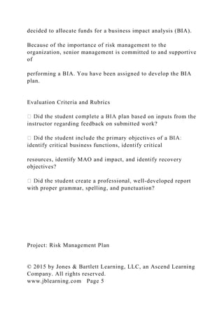 Project Risk Management Plan © 2015 by Jones & Bartl.docx