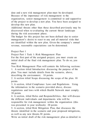 Project Risk Management PlanPurposeThis project provides | PDF