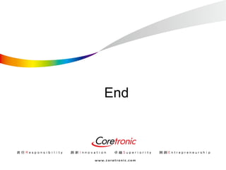 Coretronic - Project role and issue workflow introduction | PPT
